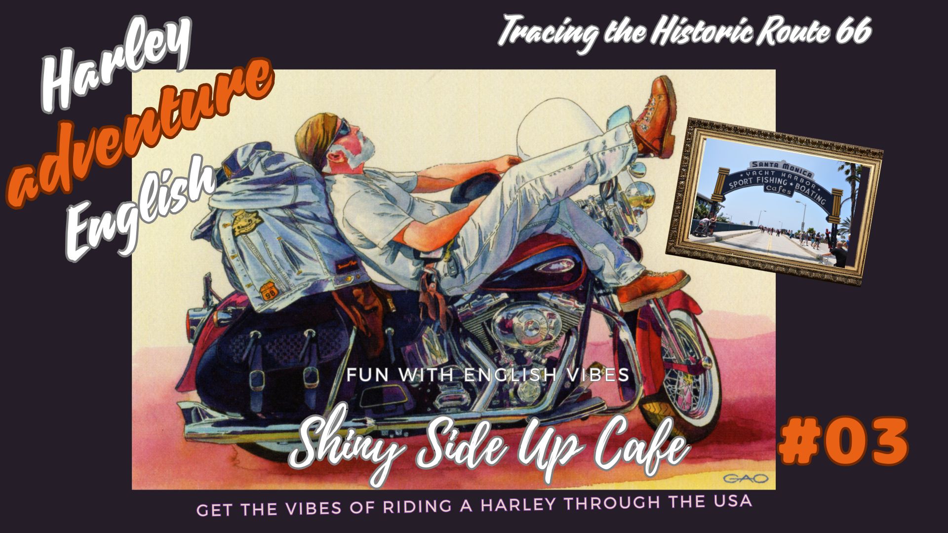 【Harley Adventure English】Tracing the historic route 66
